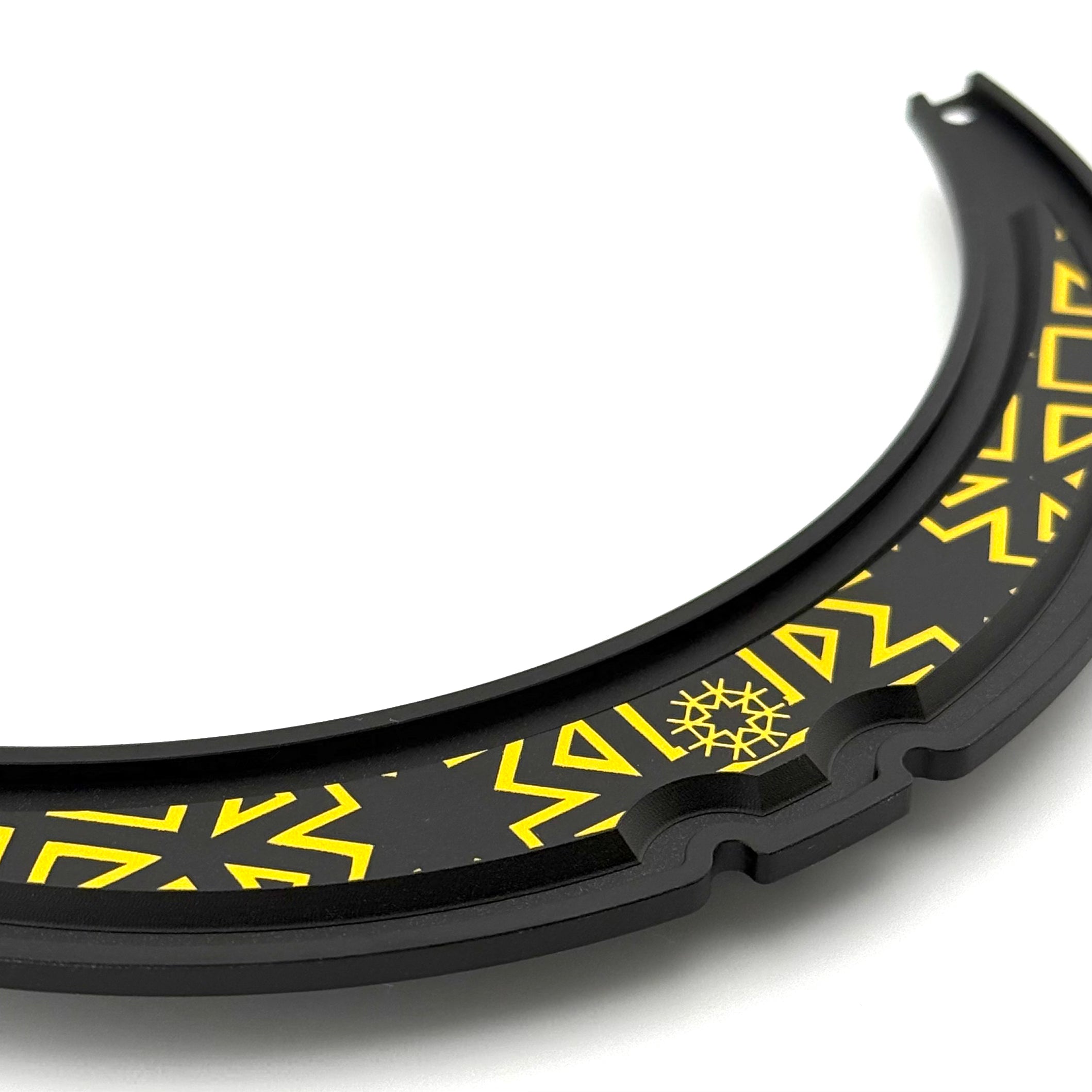 Hormesis X DV8 Aluminum LID Black with Gold Stars – Hormesispaintball