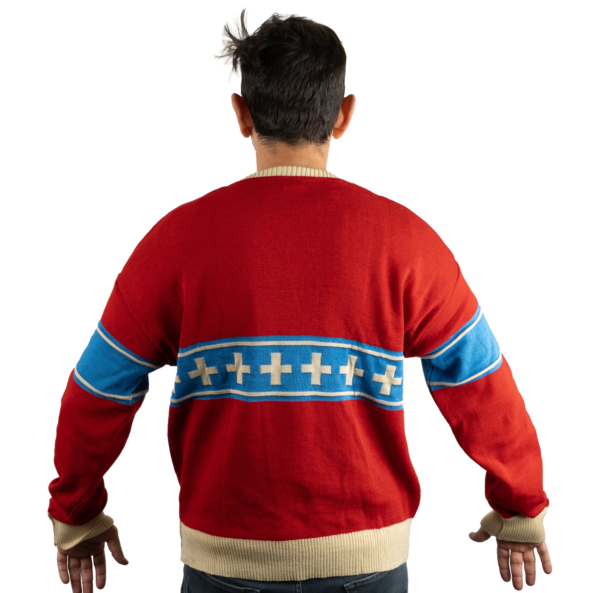 Hormesis "PAINTBALL" Woven holiday sweater – Hormesispaintball